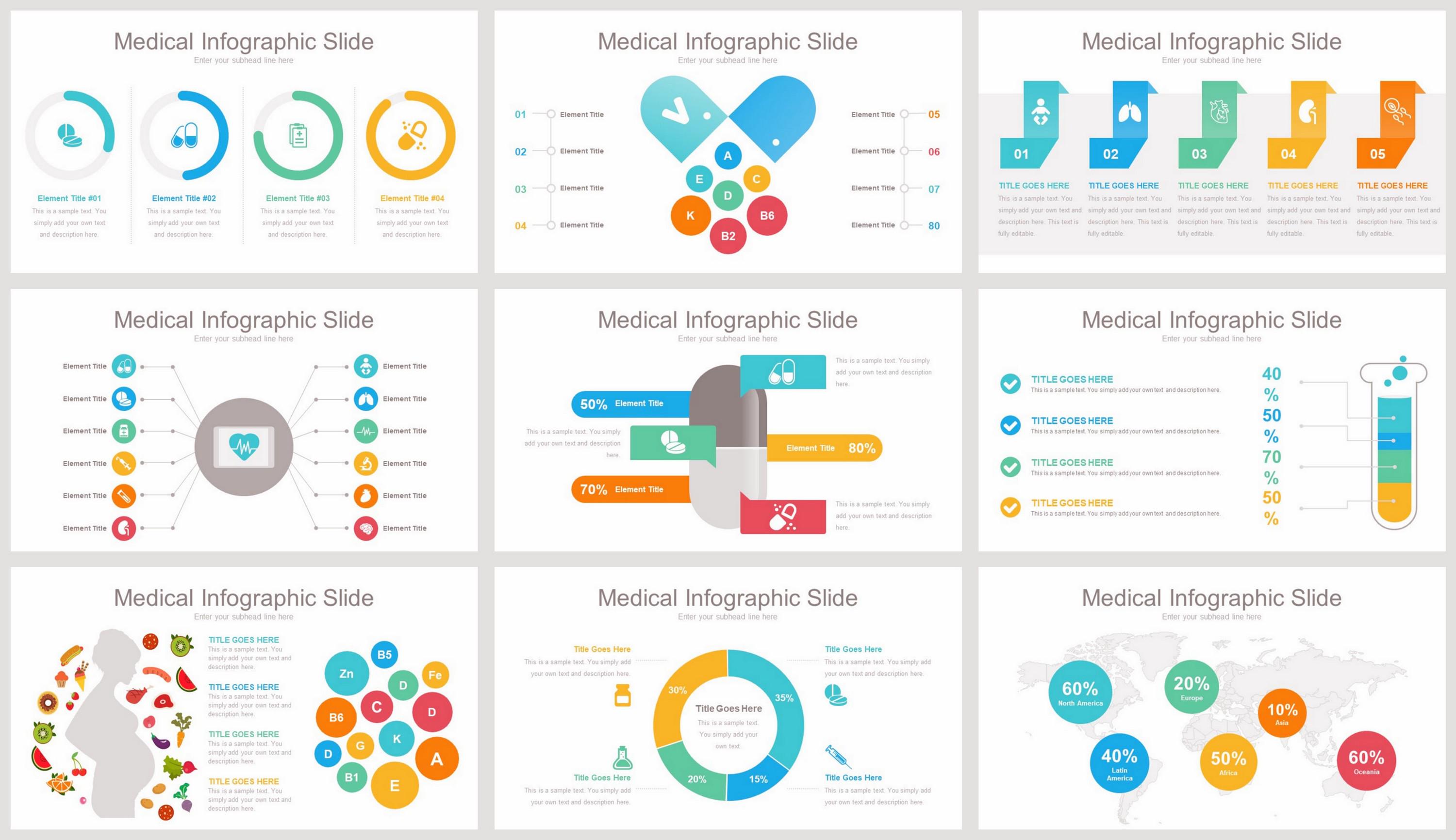 Tailored Medical Powerpoint Template, Nursing Presentation Template ...