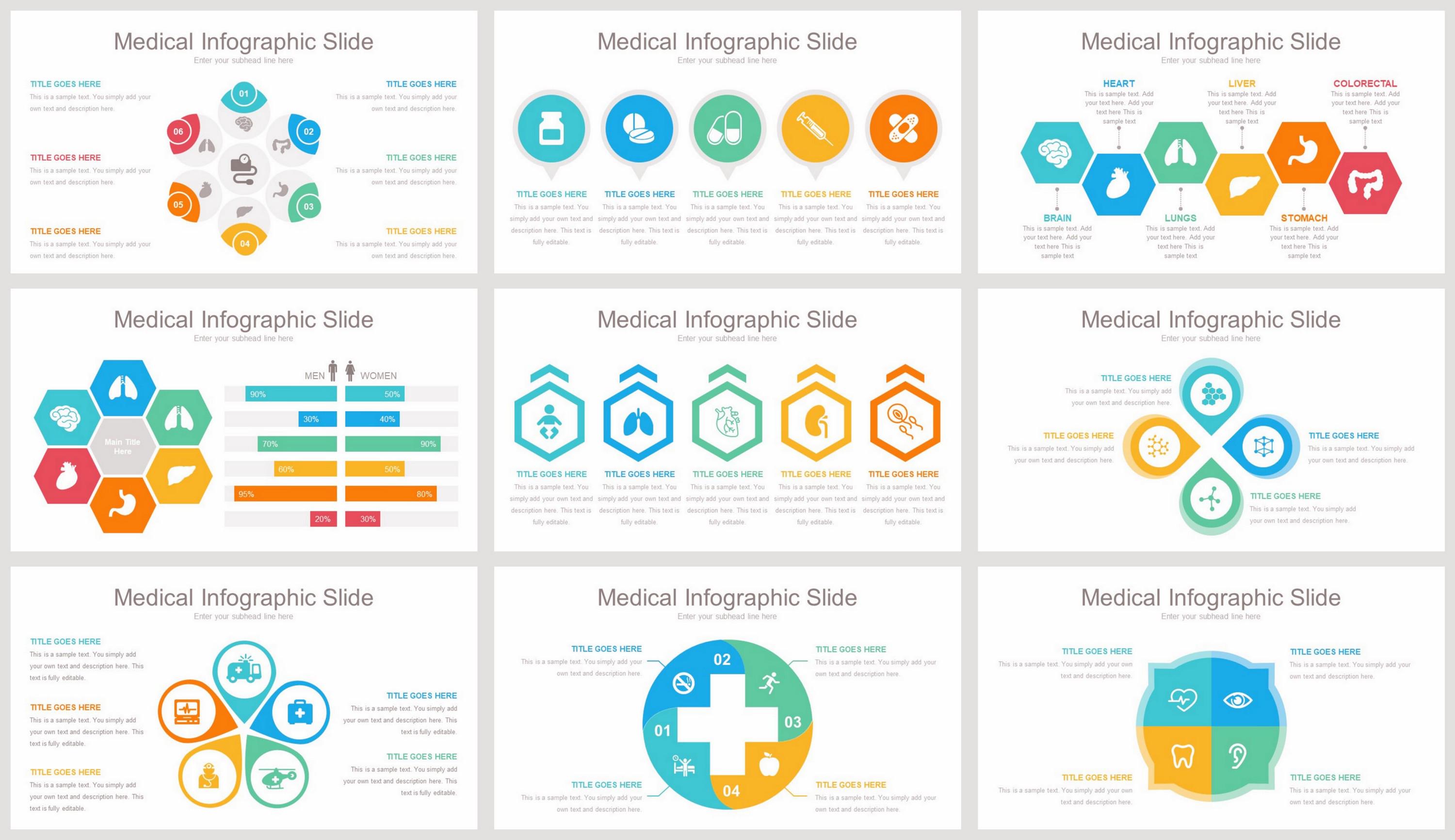 Tailored Medical Powerpoint Template, Nursing Presentation Template ...