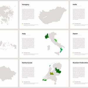 Tailored Editable Map Powerpoint Template, World Map Powerpoint Fully ...