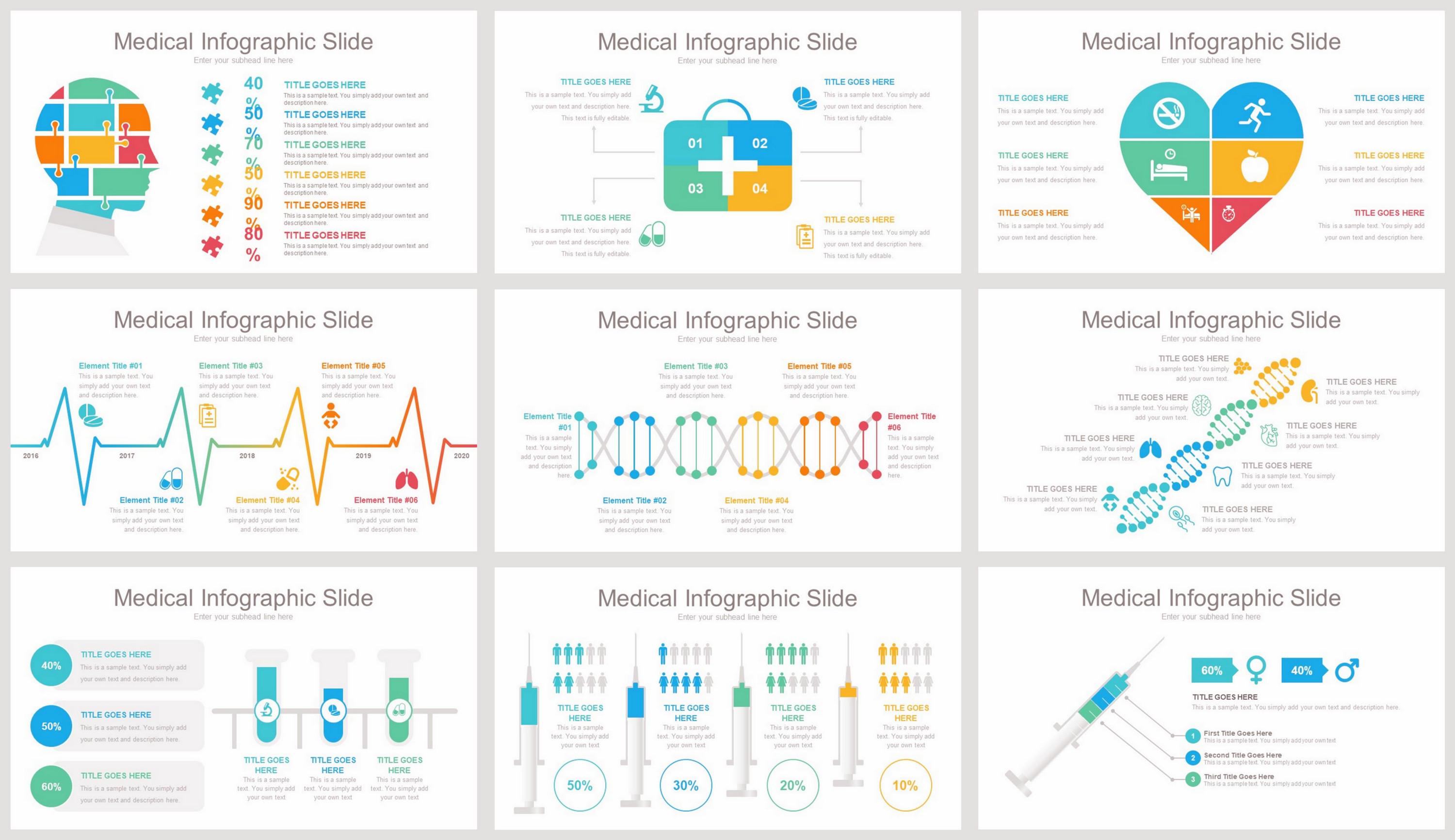 Tailored Medical Powerpoint Template, Nursing Presentation Template ...