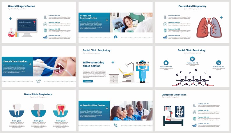 Tailored Medical Powerpoint Template, Nursing Presentation Template ...