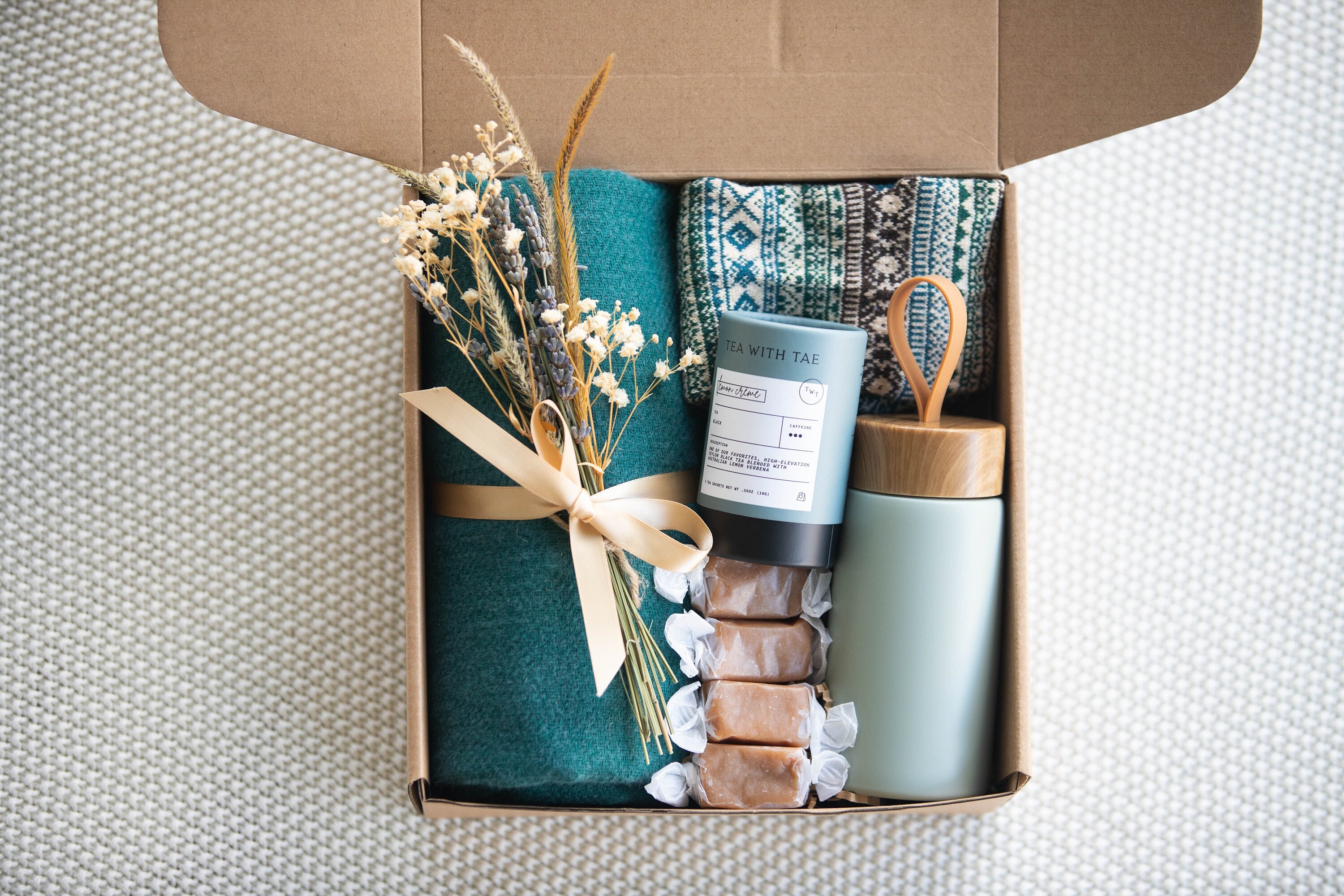 Personalized Gift Box Self Care Gift Box Get Well Gift Thank You Gift ...