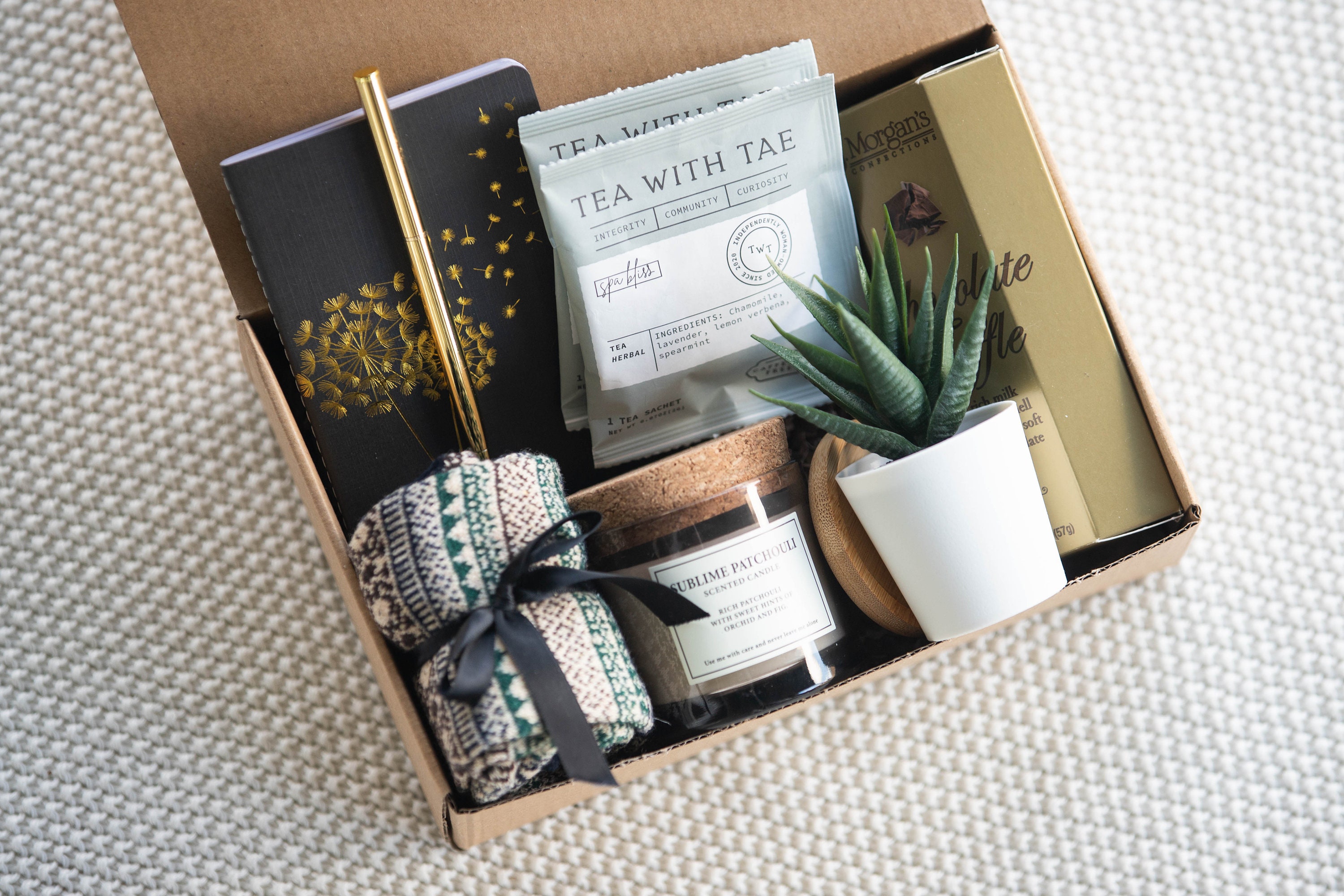 Personalized Gift Box Self Care Gift Box Get Well Gift Thank You Gift ...