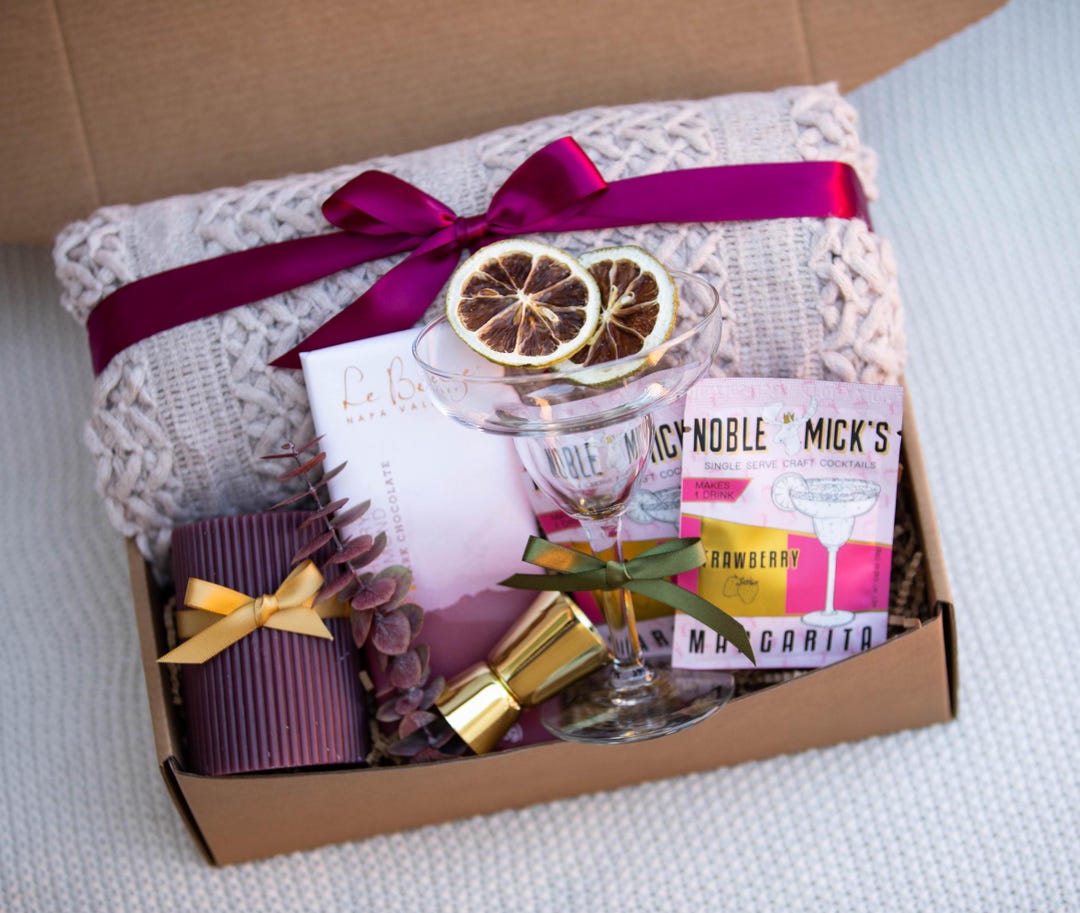 Cocktail Gifts for Her Margarita Lover Gift Cocktail Gift Box for Best ...