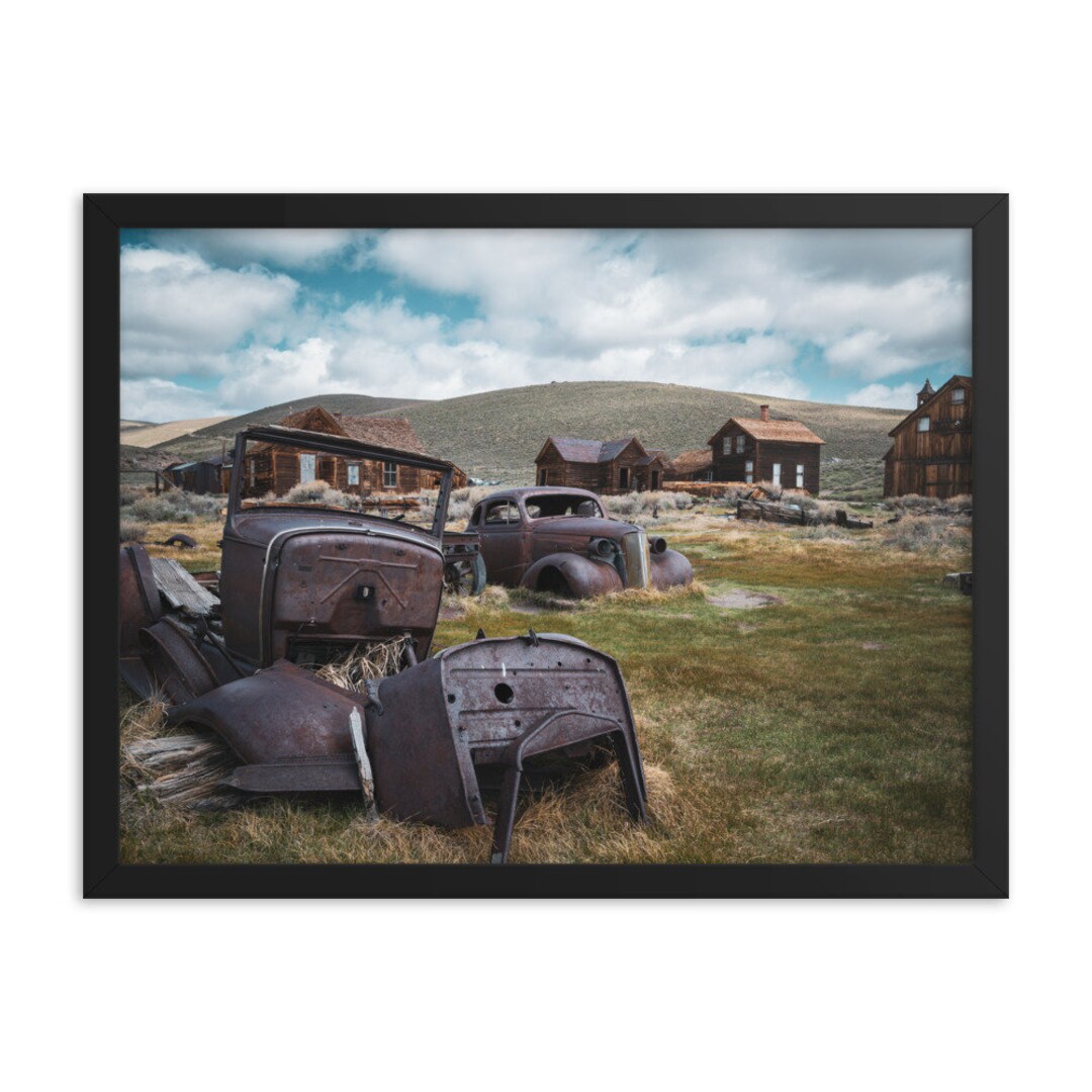 Ghost Town Poster Photography by Rob Vaughn - Etsy