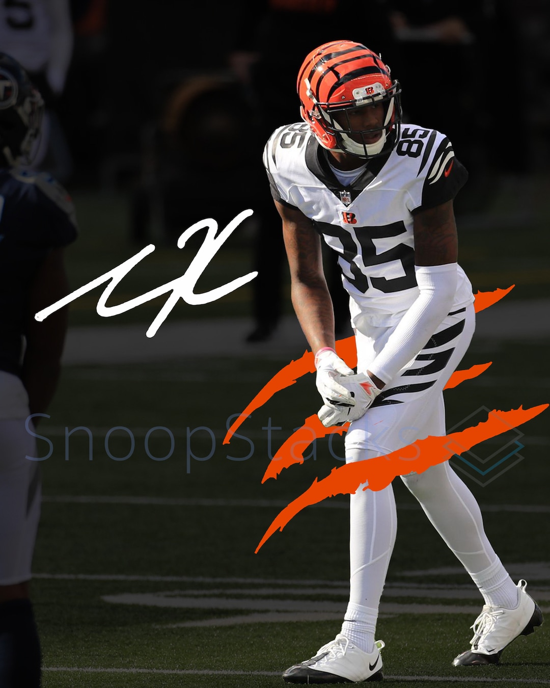 Tee Higgins 8x10 Glossy Photo RP Autograph Signature Unique Custom ...