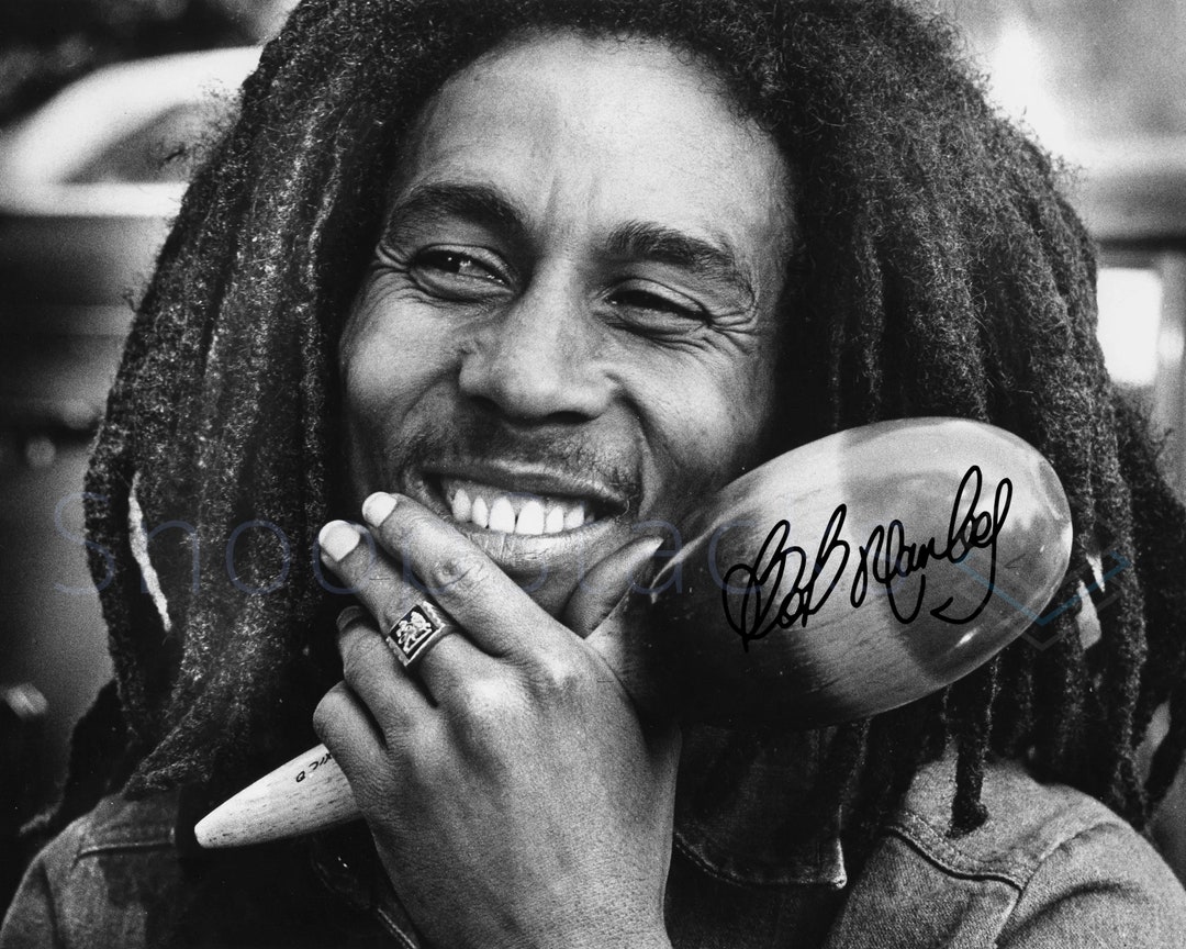 Bob Marley Signed 8x10 Glossy Photo Autograph RP Poster Print ...