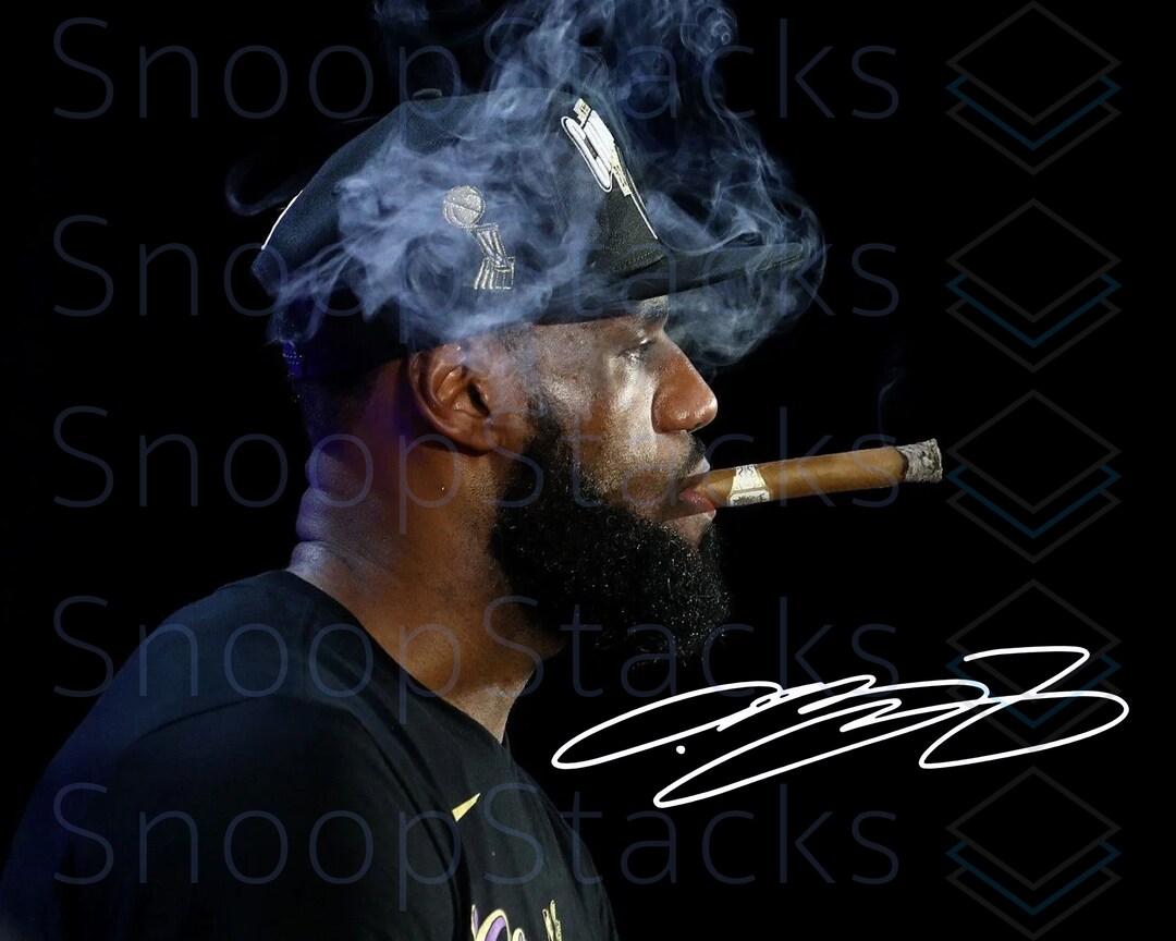 Lebron James Signed 8x10 Glossy Photo Autographed RP Signature Print ...