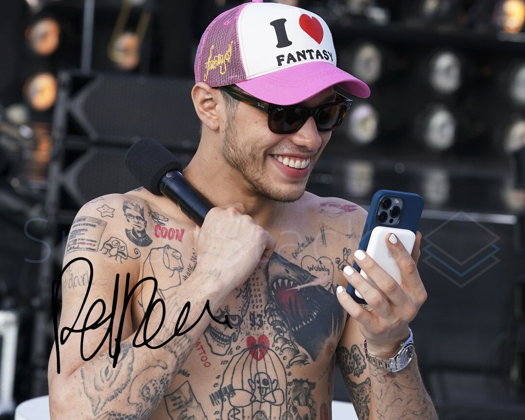 Pete Davidson Signed 8x10 Glossy Photo Autographed RP Signature ...