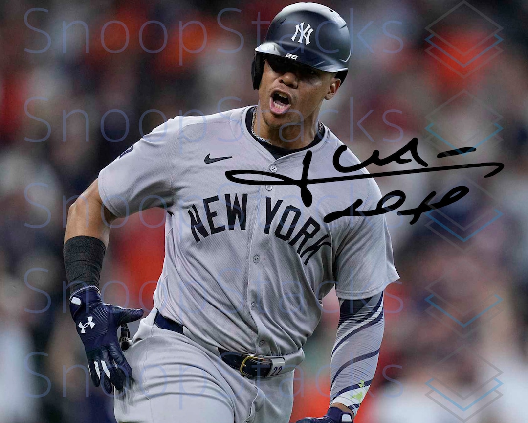 Juan Soto Signed 8x10 Glossy Photo Autographed RP Signature Photograph ...