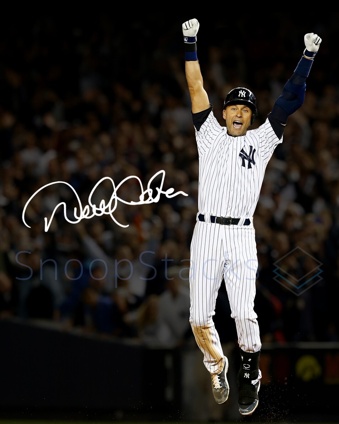 Derek Jeter 8x10 Glossy Photo RP Autograph Signature Unique Custom ...