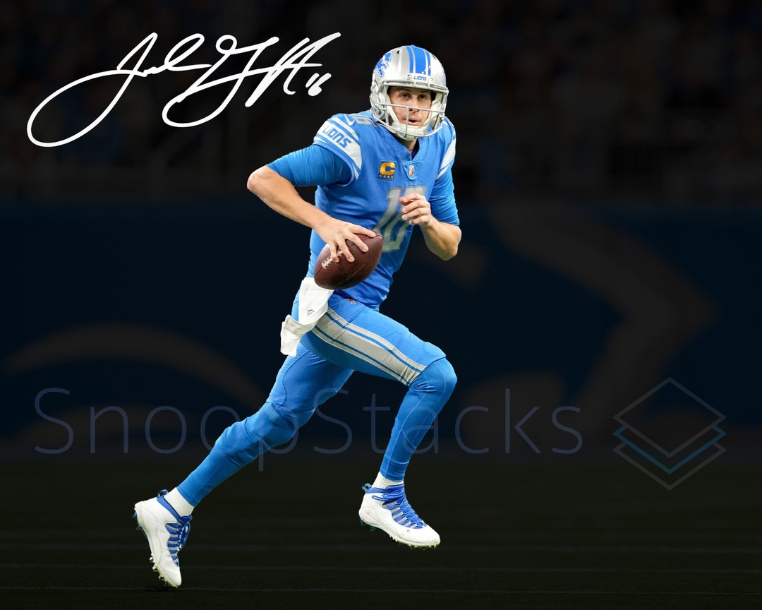 Jared Goff Signed 8x10 Glossy Photo Autographed RP Signature Photograph ...