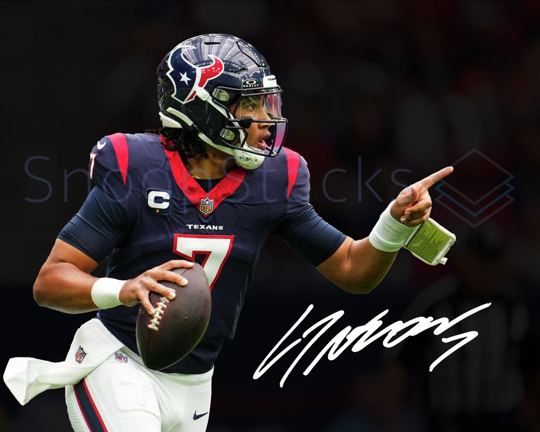 C.J. Stroud Signed 8x10 Glossy Photo Autographed RP Signature ...