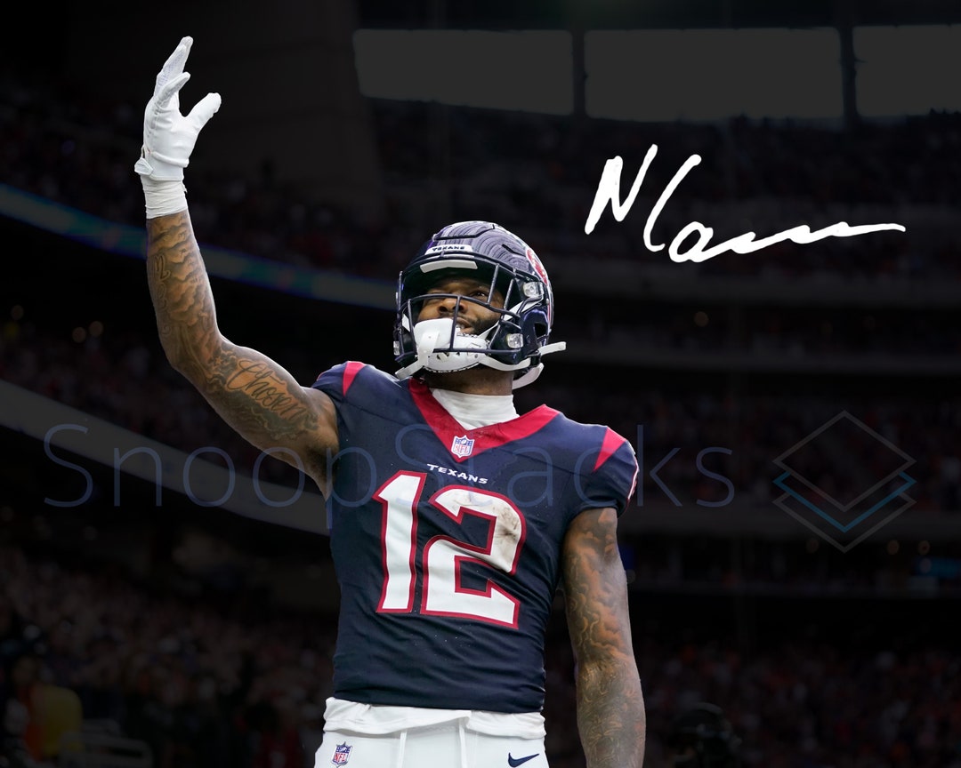 Nico Collins Signed 8x10 Glossy Photo Autographed RP Signature ...
