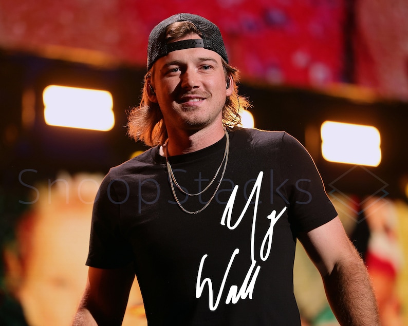 Morgan Wallen Signed 8x10 Glossy Photo Autographed RP Signature ...