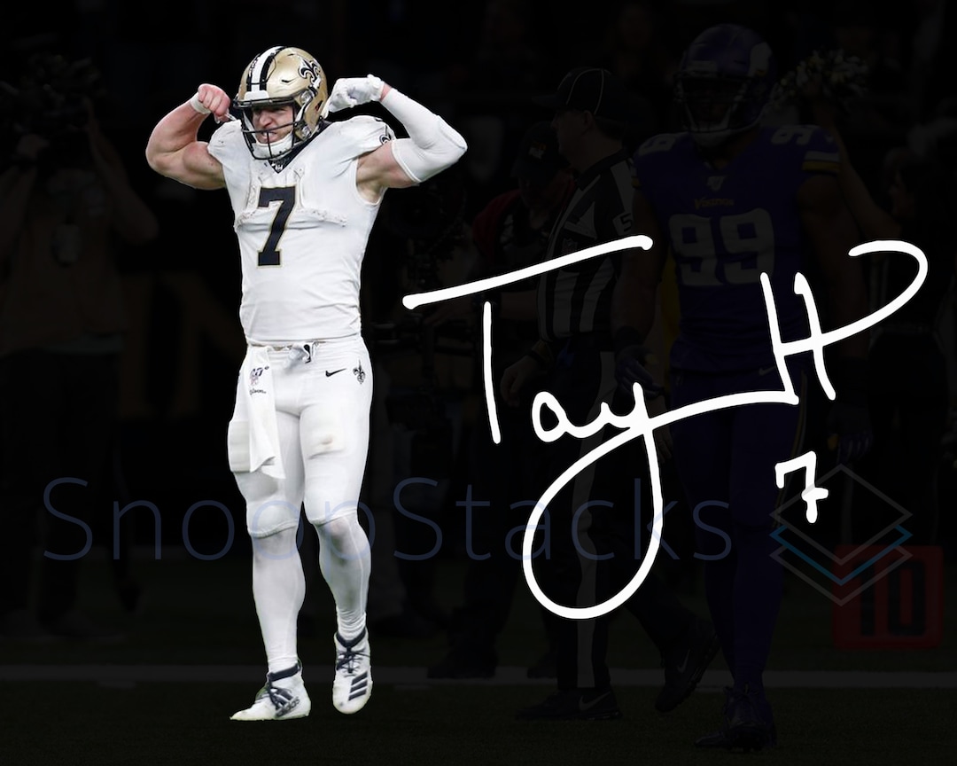 Taysom Hill Signed 8x10 Glossy Photo Autographed RP Signature ...