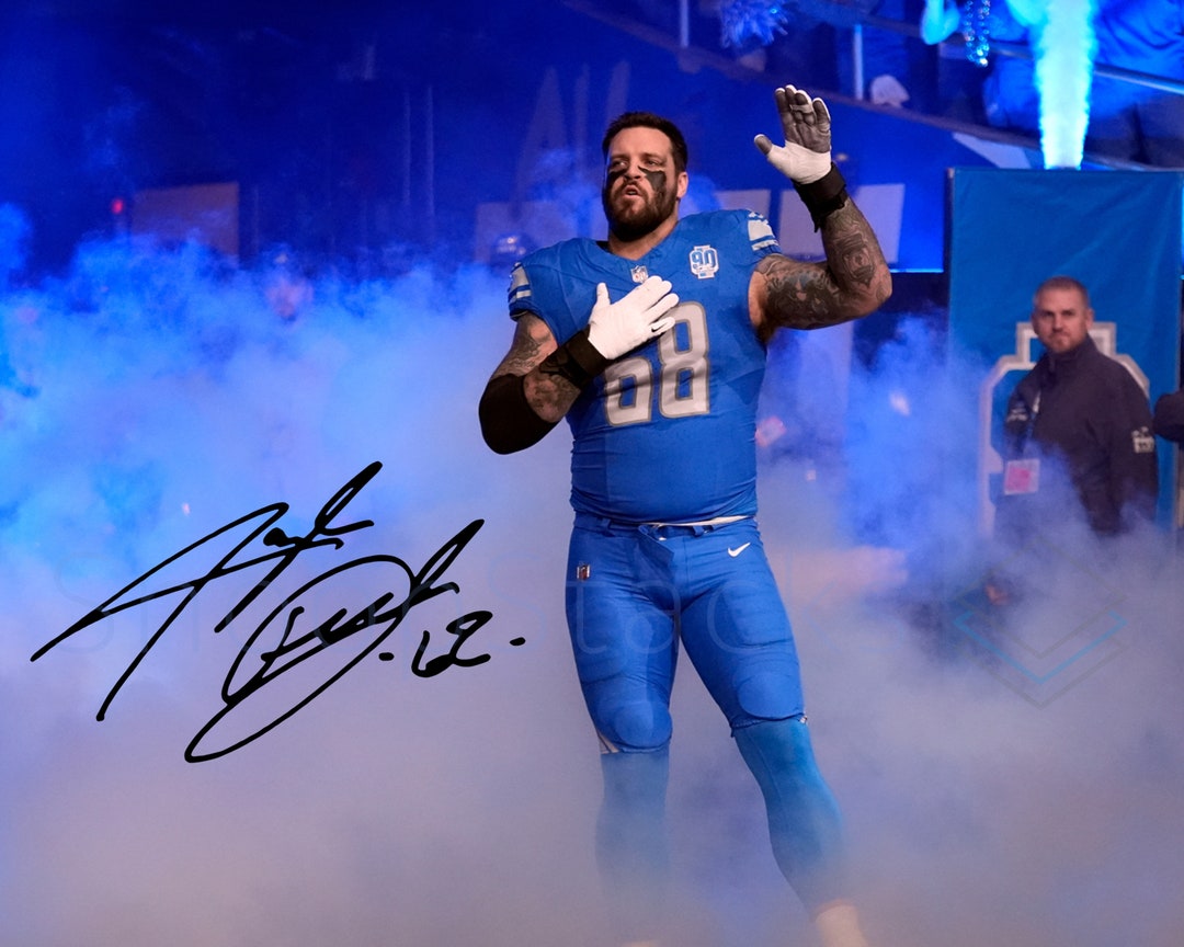 Taylor Decker Signed 8x10 Glossy Photo Autographed RP Signature ...