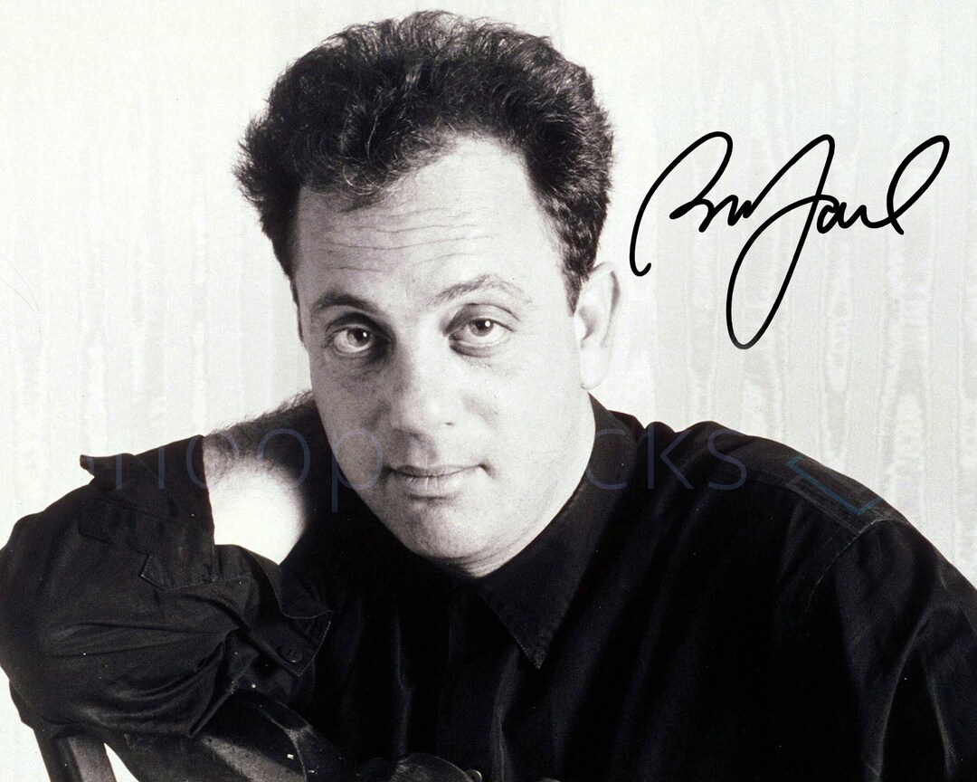 Billy Joel Signed 8x10 Glossy Photo Autographed RP Signature Photograph ...