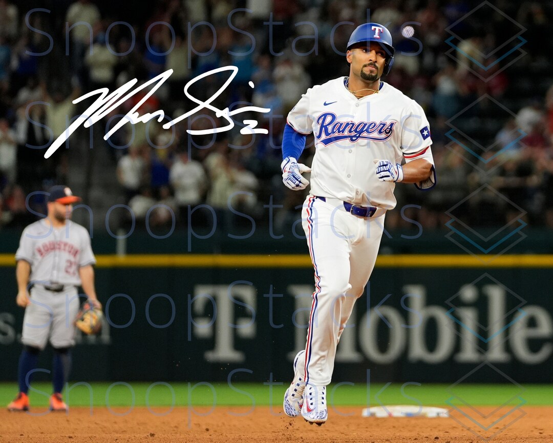 Marcus Semien Signed 8x10 Glossy Photo Autograph RP Signature Print ...