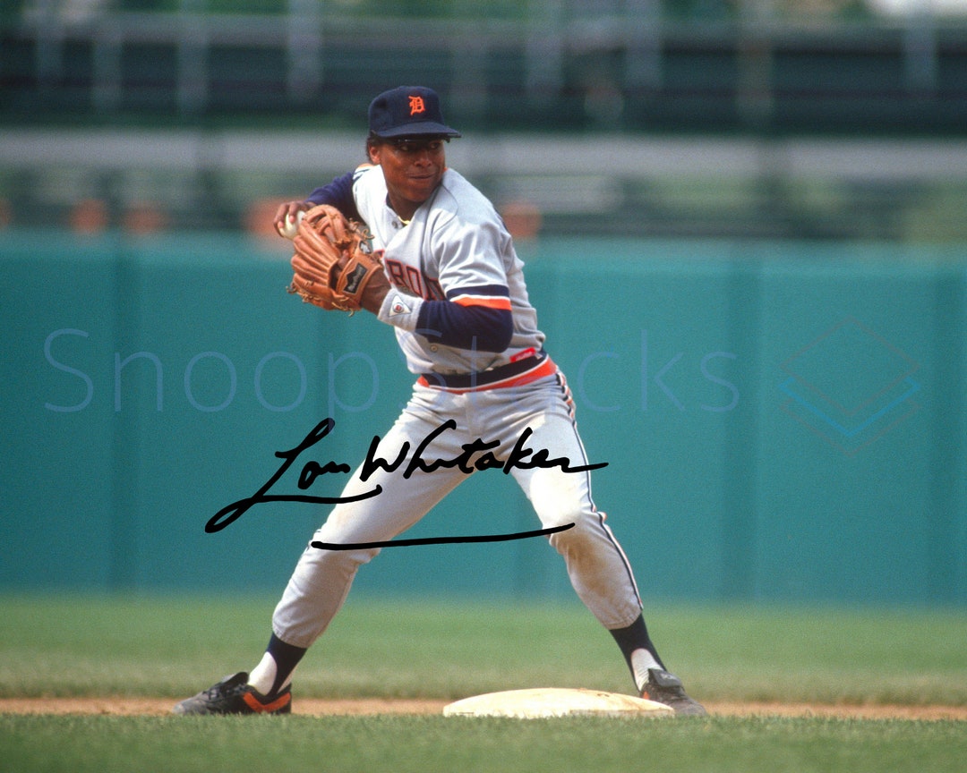 Lou Whitaker Signed 8x10 Glossy Photo Autographed RP Signature Print ...