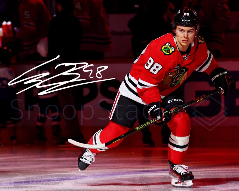 Connor Bedard Signed 8x10 Glossy Photo Autographed RP Print Poster ...
