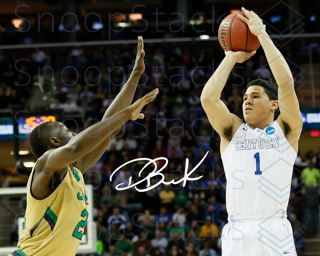 Devin Booker Signed 8x10 Glossy Photo Autographed RP Signature Print ...