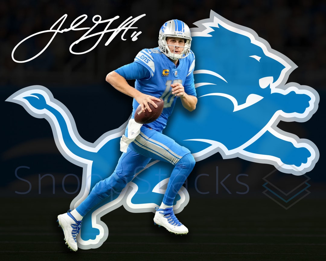 Jared Goff Signed 8x10 Glossy Photo Autographed RP Signature Photograph ...