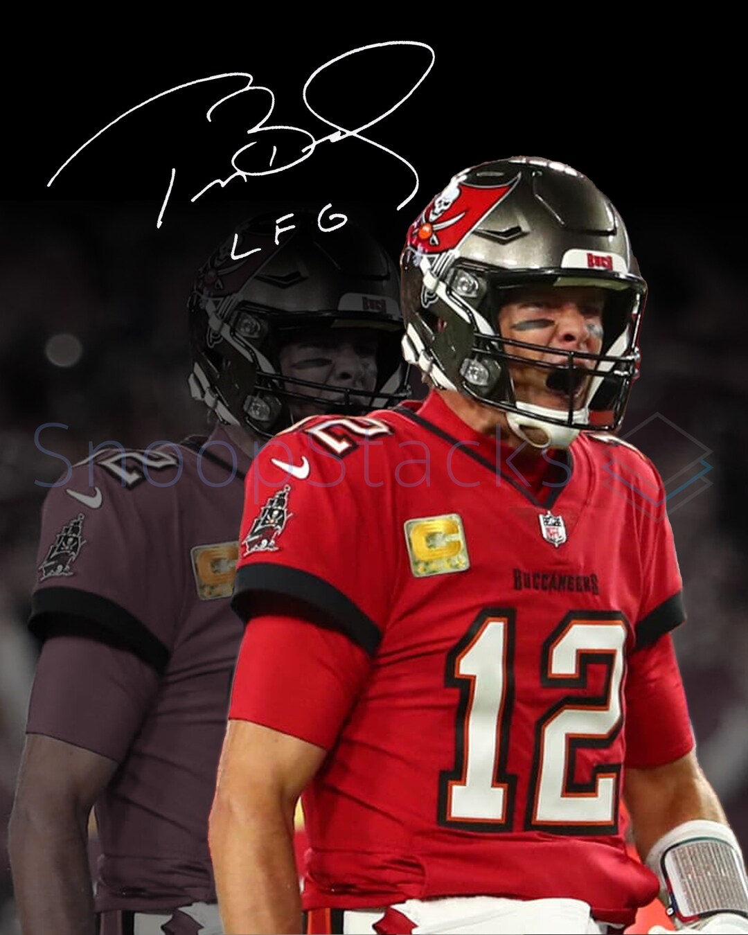 Tom Brady Signed 8x10 Glossy Photo Autographed RP Signature Photograph Print Poster Wall Art ...