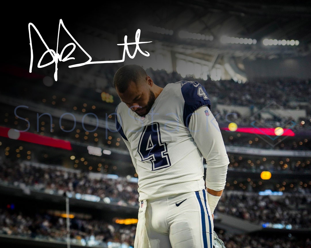 Dak Prescott 8x10 Glossy Photo RP Autograph Signature Unique Photograph ...