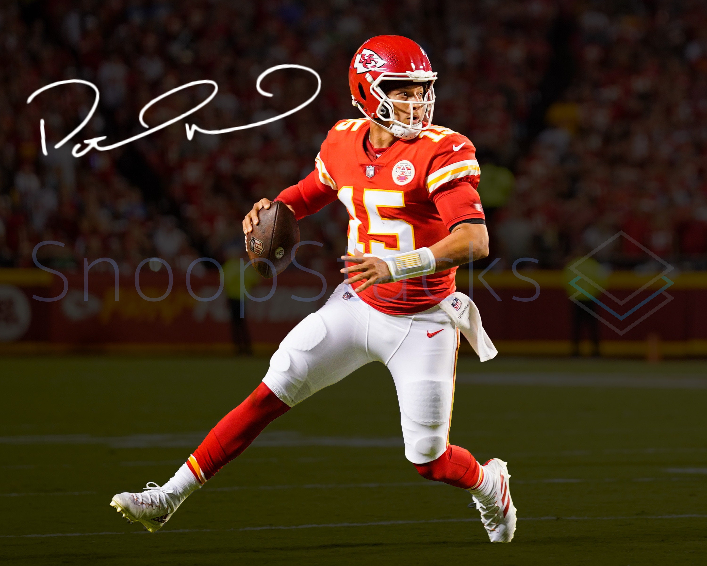 Patrick Mahomes Signed 8x10 Glossy Photo Autographed RP Signature Print ...