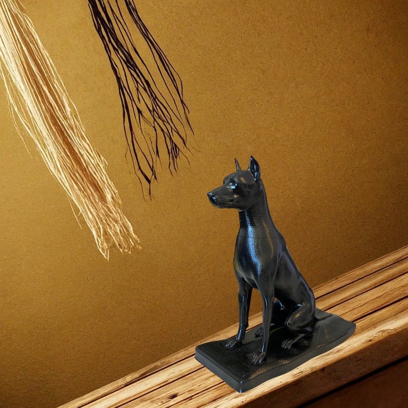 Purebred Doberman Statue - Etsy