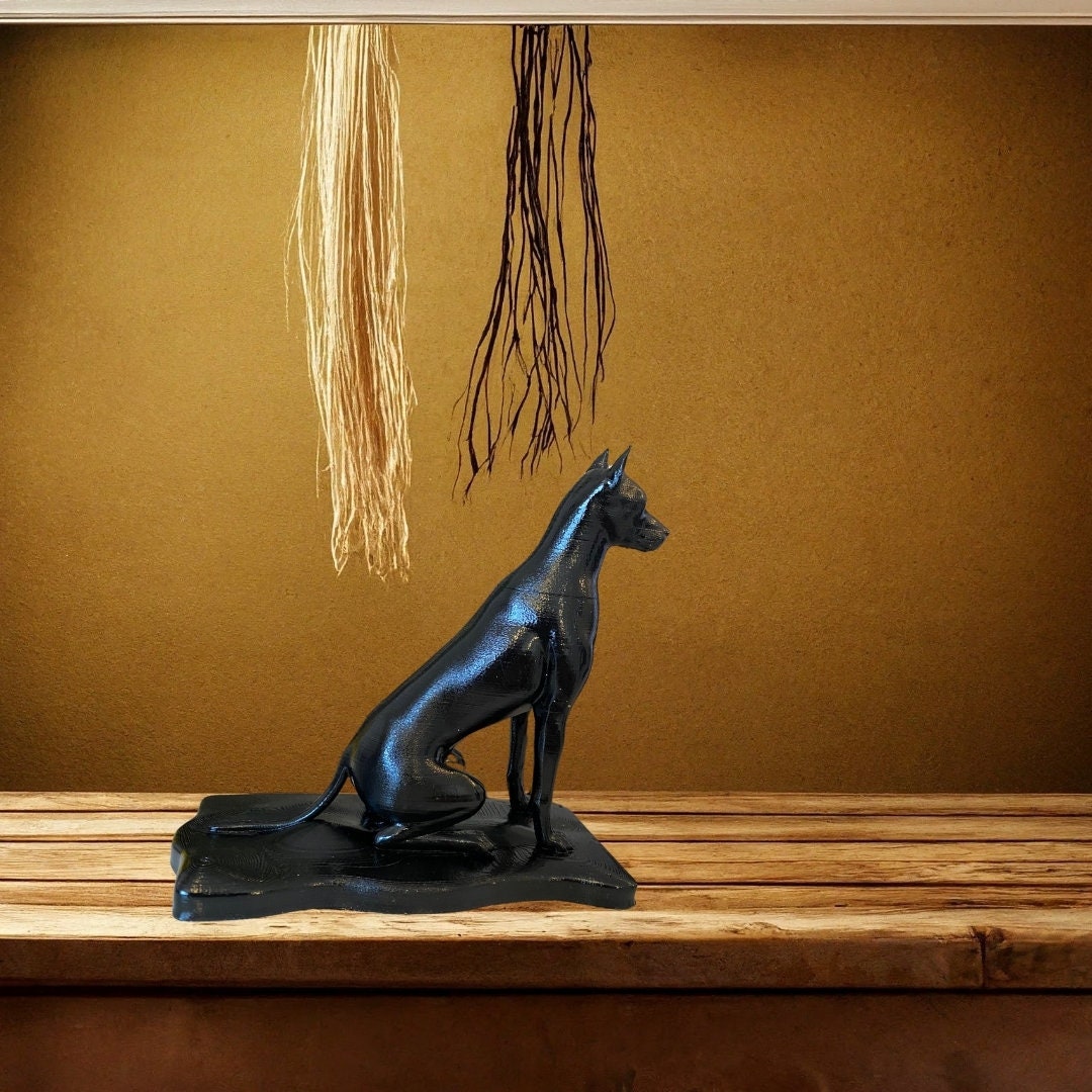 Purebred Doberman Statue - Etsy