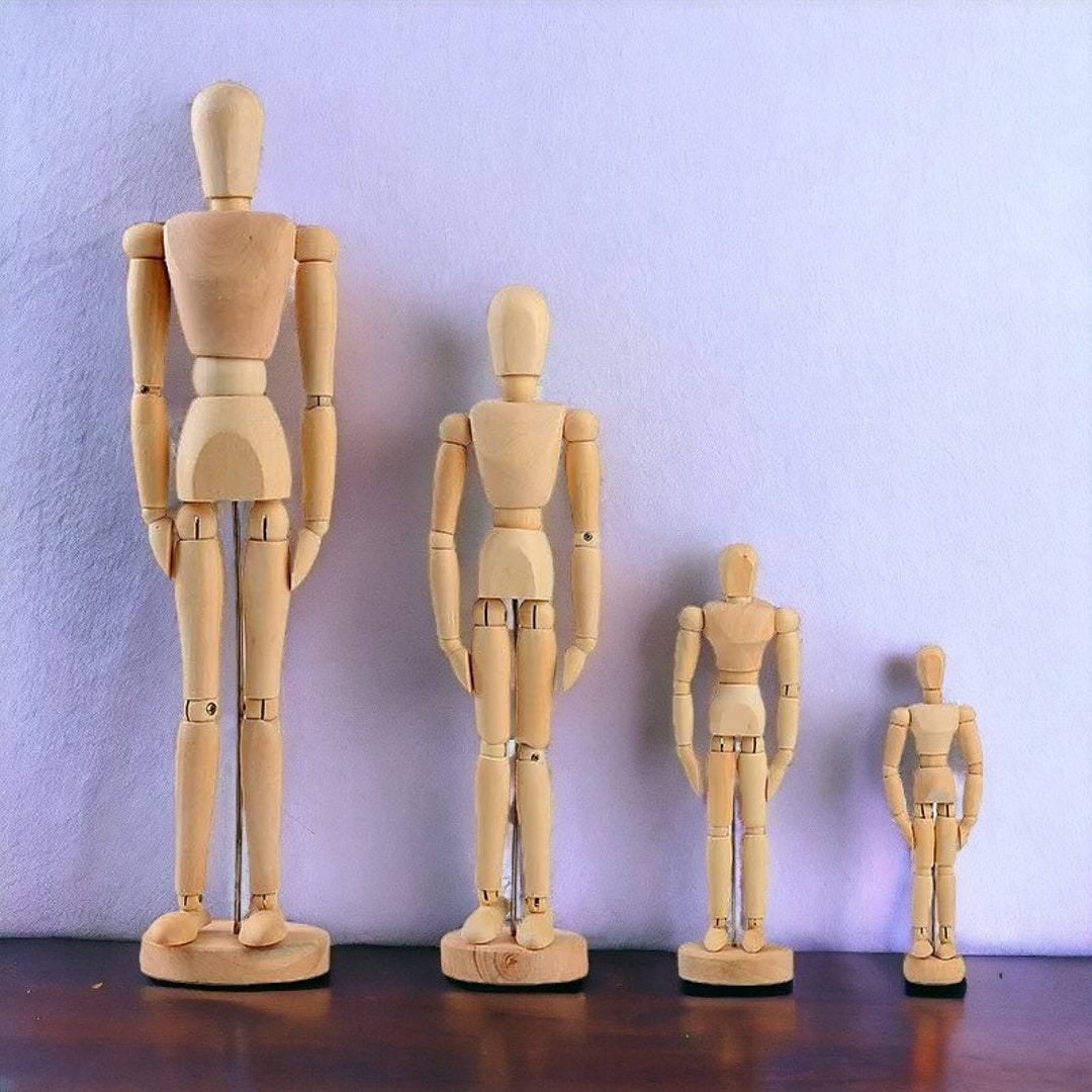 Human and Movable Limb Model, Male, Miniature Figurines for Decoration ...