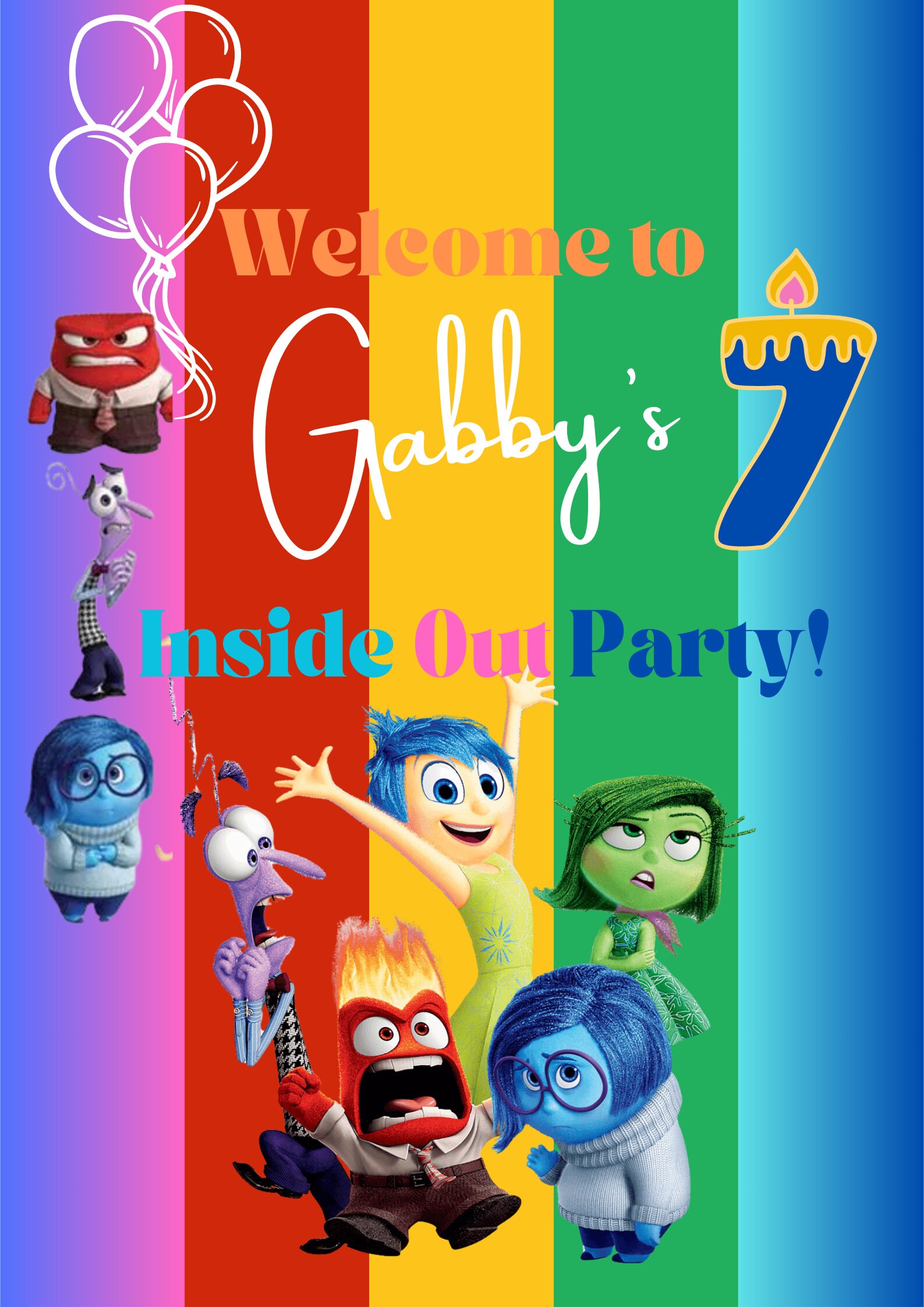 Insideout Birthday Bundle - Etsy