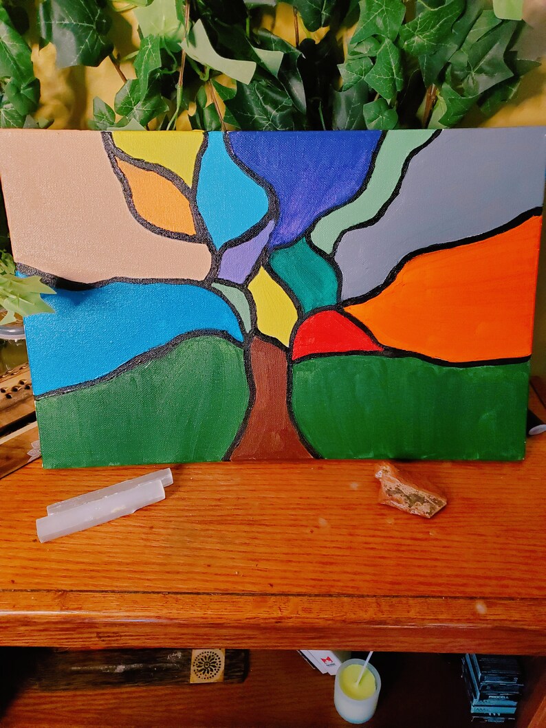 Tree of Life Acrylic Painting - Etsy