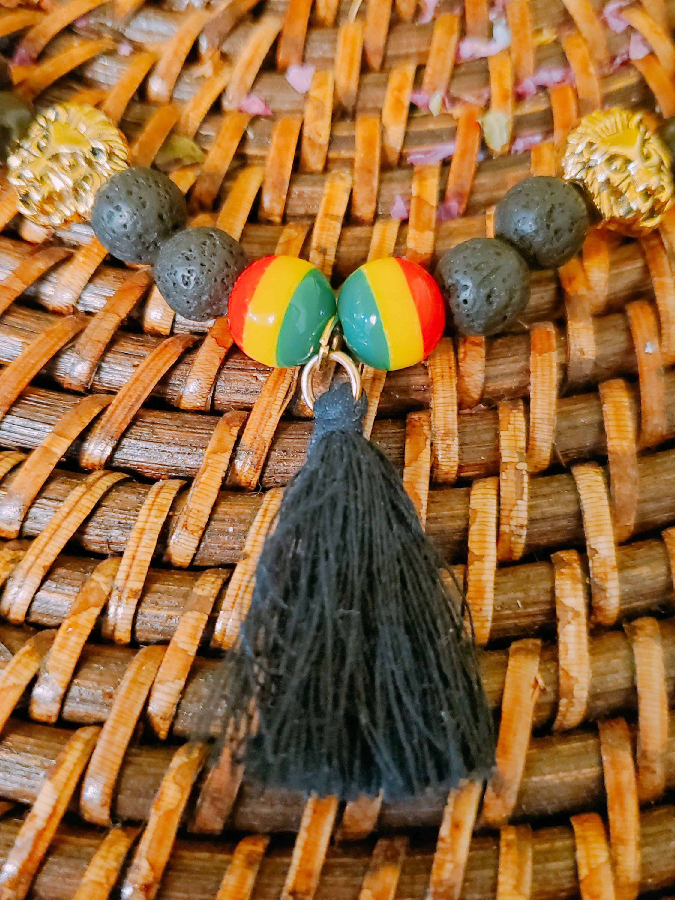 Rasta Lion Ankh Beads - Etsy