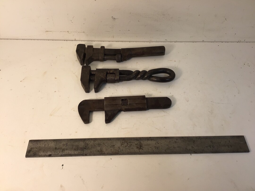 Three Small Monkey Adjustable Wrenches - Etsy
