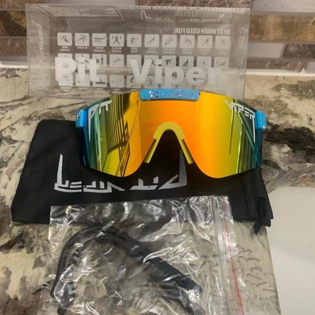 Pit Viper Sports Goggle Sunglasses Uv 400 Protection 16 - Etsy