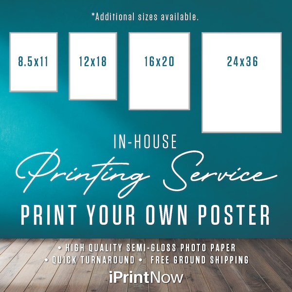 Custom Album Poster 16x20 - Etsy