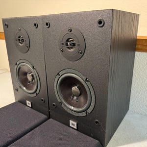 JBL G100 Bookshelf Hifi Stereo Vintage Home Audio USA Black Retro ...