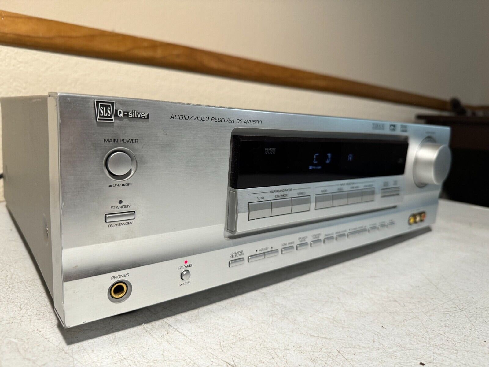 SLS Q-silver QS-AVR500 Receiver Hifi Stereo Vintage 5.1 Channel Home ...