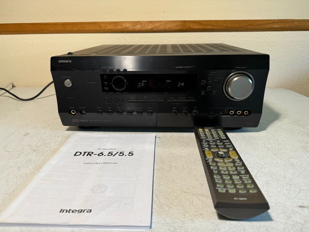 Integra DTR-5.5 Receiver Hifi Stereo Audiophile 7.1 Channel Home ...