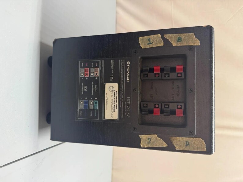 Pioneer HTP-100-SW Subwoofer 70W 8 Ohm Passive Home Theater Sub Vintage ...