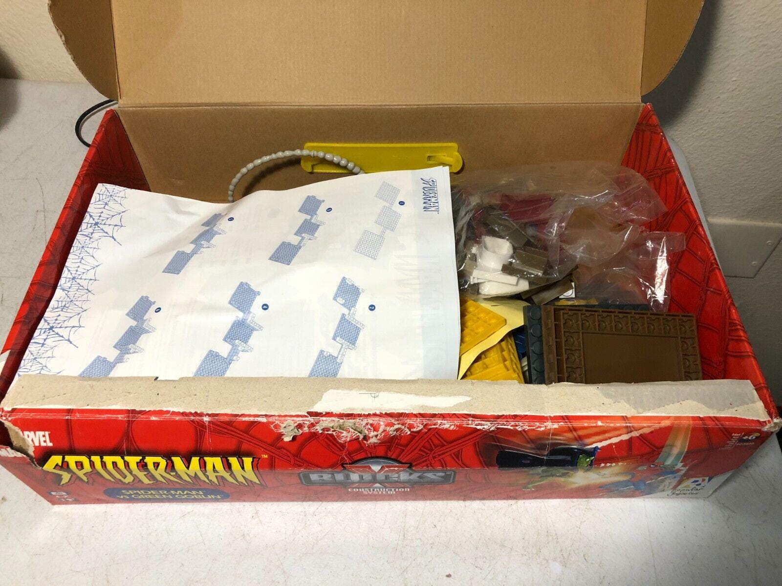 Spider-man X Blocks Construction System Marvel Popular De Juguetes ...