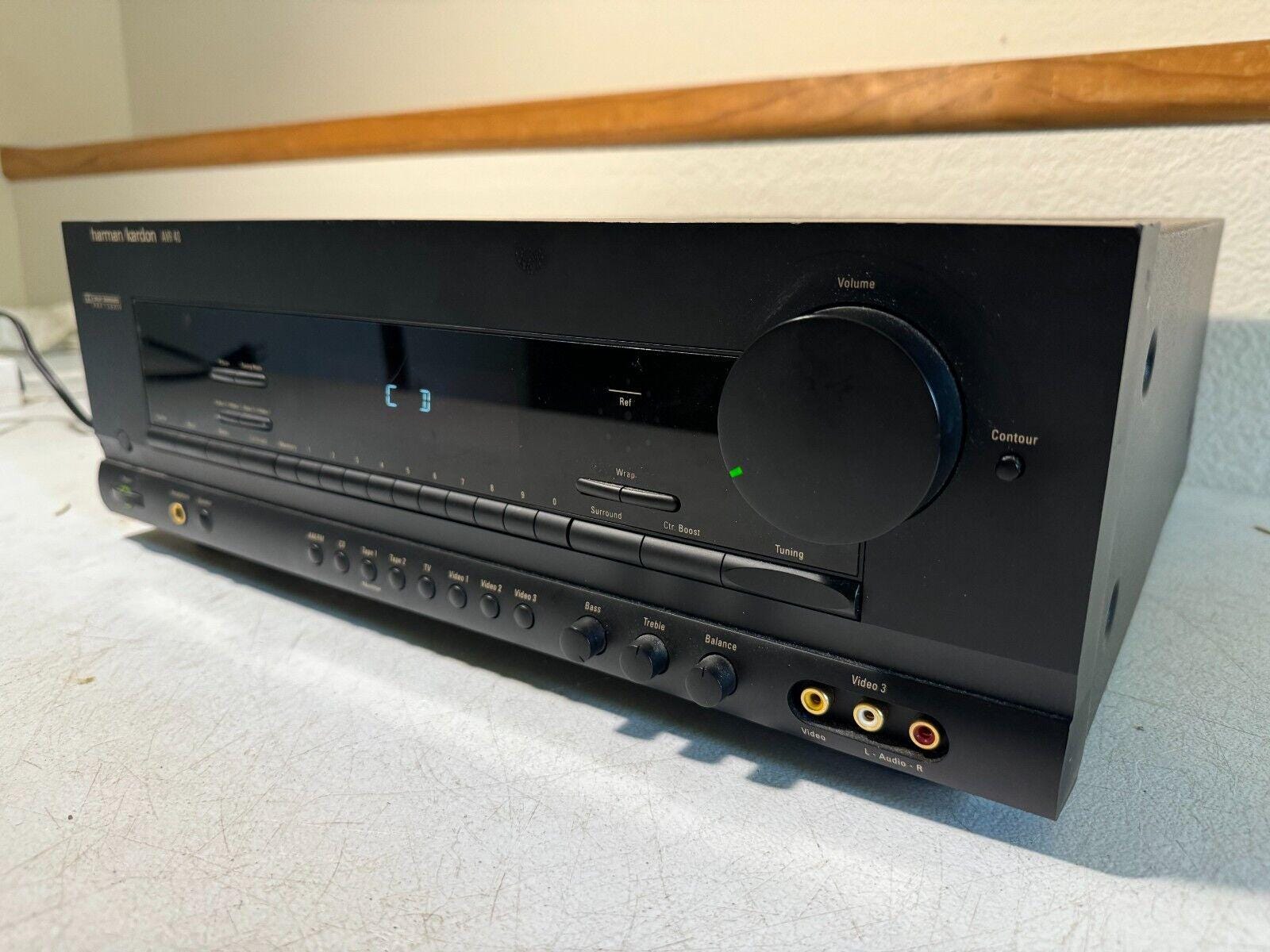 Harman Kardon AVR40 Receiver Hifi Stereo Audiophile 5.1 Channel Home ...
