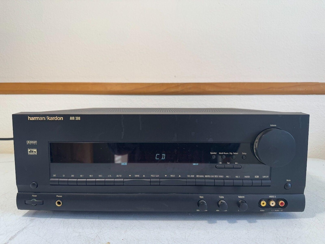 Harman Kardon AVR300 6.1 Channel Audiophile Hifi Stereo Home Theater ...