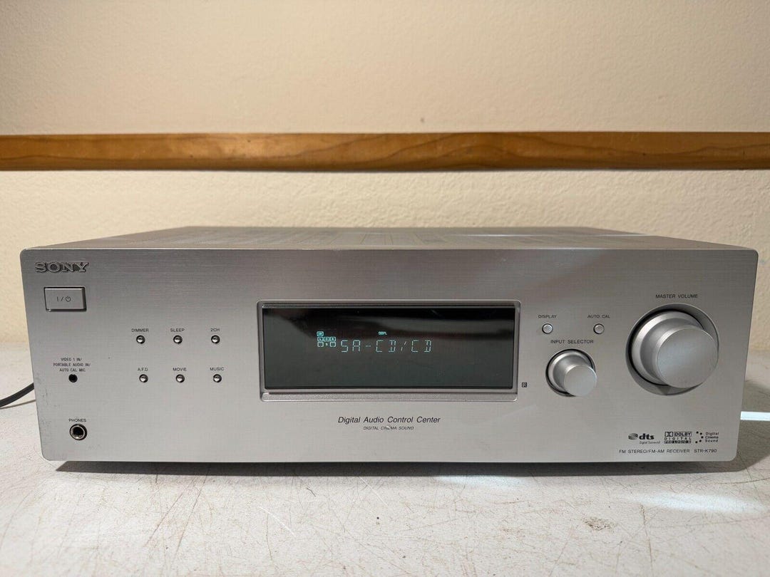 Sony STR-K790 Receiver Hifi Stereo Vintage 5.1 Channel Surround Sound ...