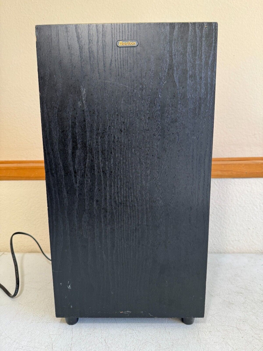 Boston Acoustics PV400 Subwoofer Home Theater Powered Sub Bass Mono ...