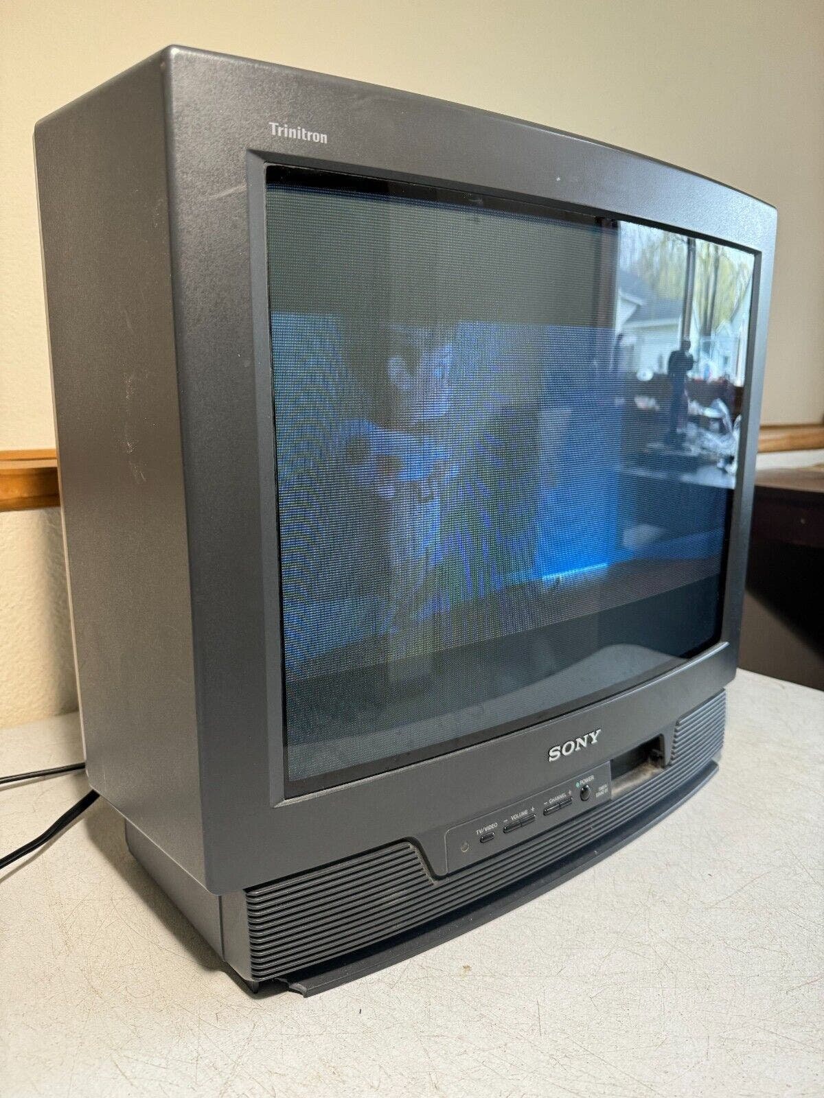 Sony Trinitron KV-20TR23 20 Crt Tv Retro Gaming Television Vintage Rcas ...