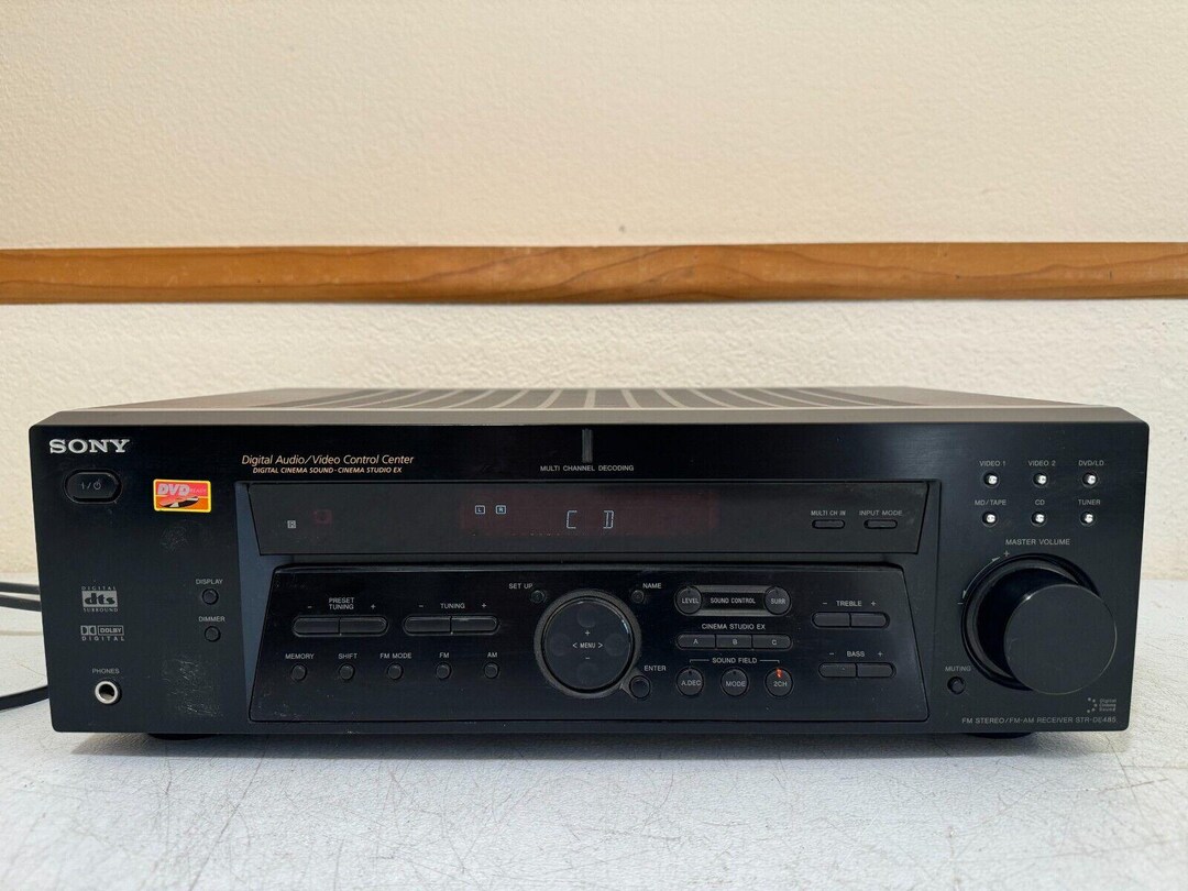 Sony STR-DE485 Receiver Hifi Stereo Vintage Home Theater 5.1 Channel ...